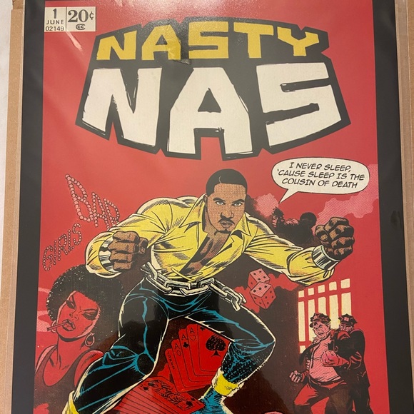 Art | Nas Comic Book Cover | Poshmark